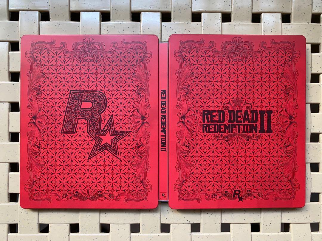 Steel Case RED DEAD Redemption II, Video Gaming, Gaming Accessories ...