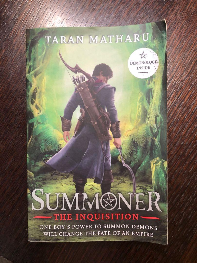 Taran Matharu Summoner The Inquisition, Hobbies & Toys, Books ...