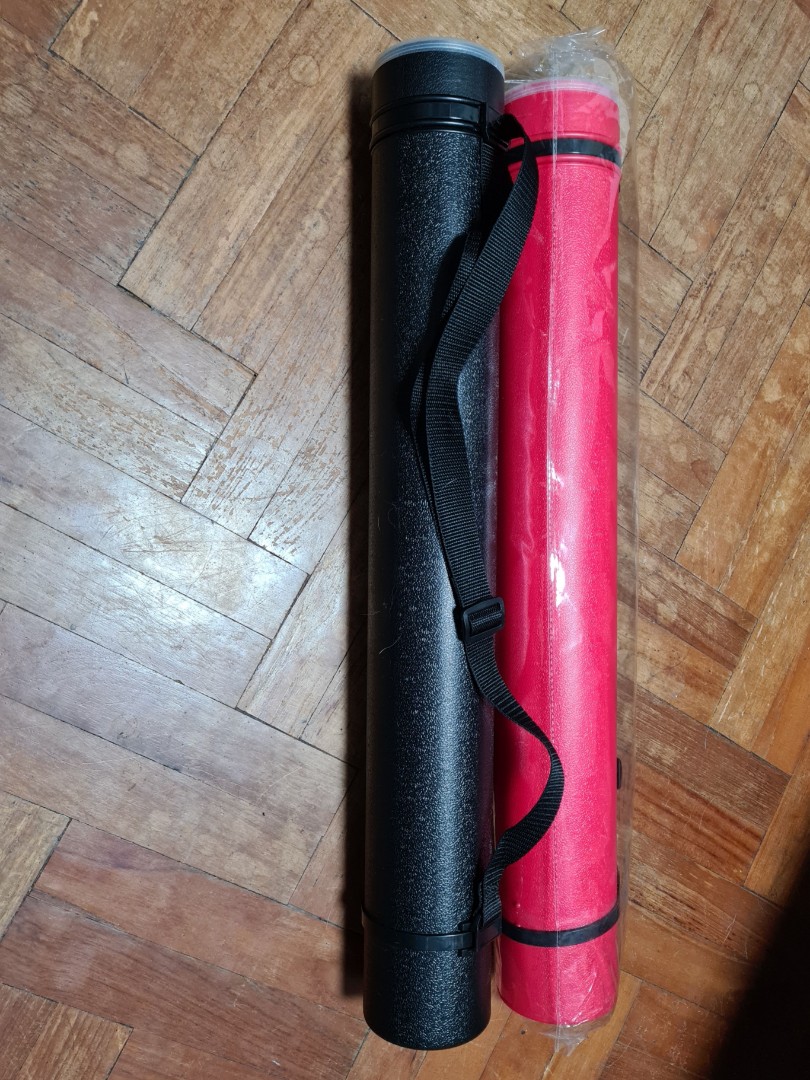 Telescopic Artwork Container Tube, Hobbies & Toys, Stationery & Craft ...