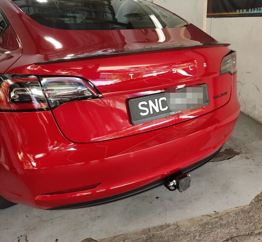 Tesla 3 Tesla S Tesla Y and BYD Atto hitch receiver tow hitch bike rack ...