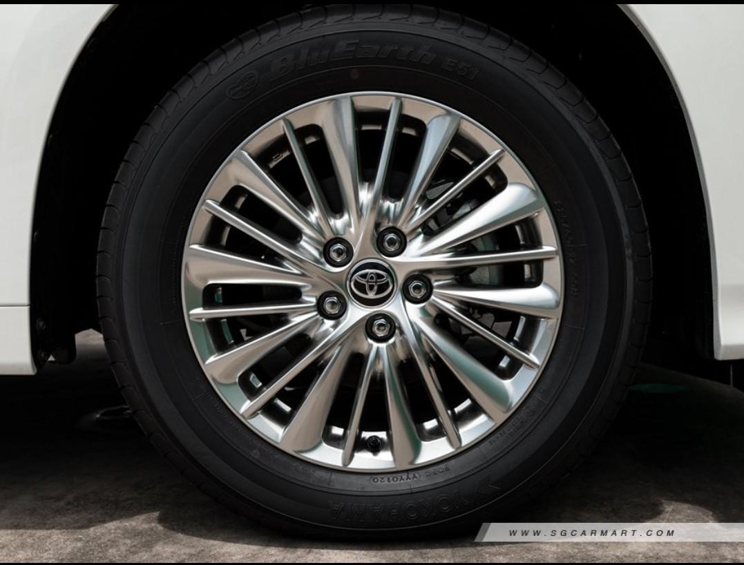 Toyota Rims for Alphard original, Car Accessories, Tyres & Rims on ...