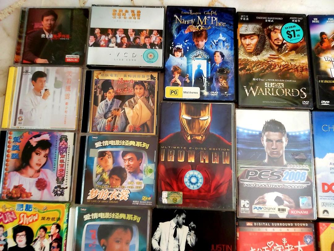 Various Blu Ray, DVDs, VCDs (All for $15), Hobbies & Toys, Music ...