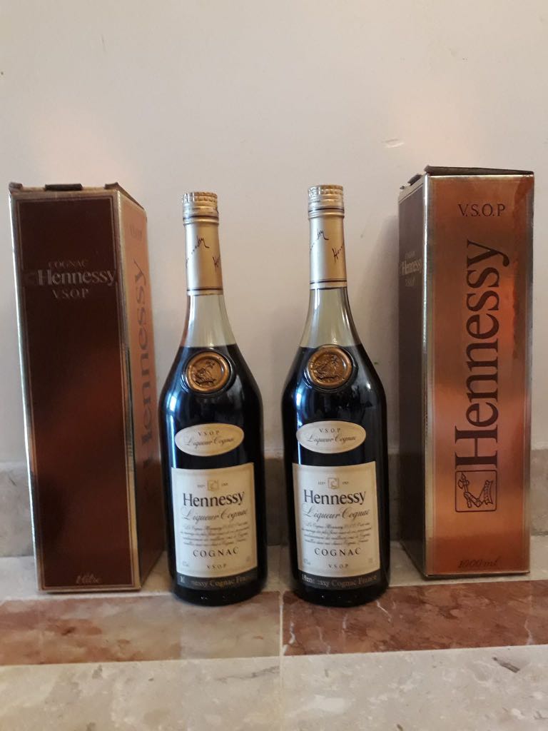 Vintage Hennessy VSOP, Food & Drinks, Alcoholic Beverages on Carousell
