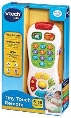 VTech Tiny Touch Click and Count Remote, Babies & Kids, Infant Playtime ...