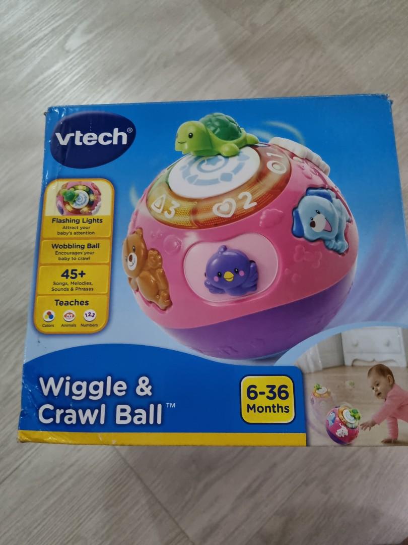 Vtech wiggle & crawl ball, Babies & Kids, Infant Playtime on Carousell