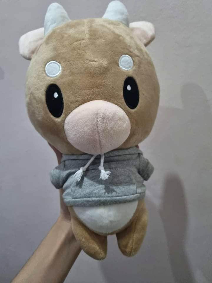 What's Wrong With Secretary Kim WWWSK Official Hardworking Cow Plush ...
