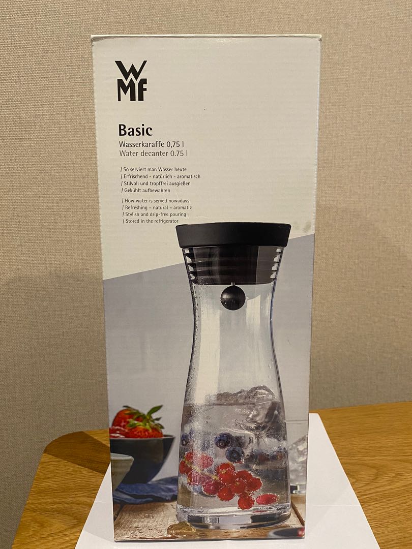 WMF Water Decanter 0.75L, Furniture & Home Living, Kitchenware ...