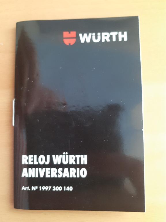 Wurth 35th Anniversary Chronograph Watch (Spain), Men's Fashion ...