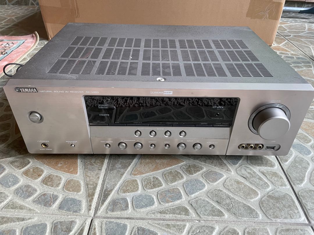 Yamaha AV Receiver RX-V463, Audio, Soundbars, Speakers & Amplifiers on ...