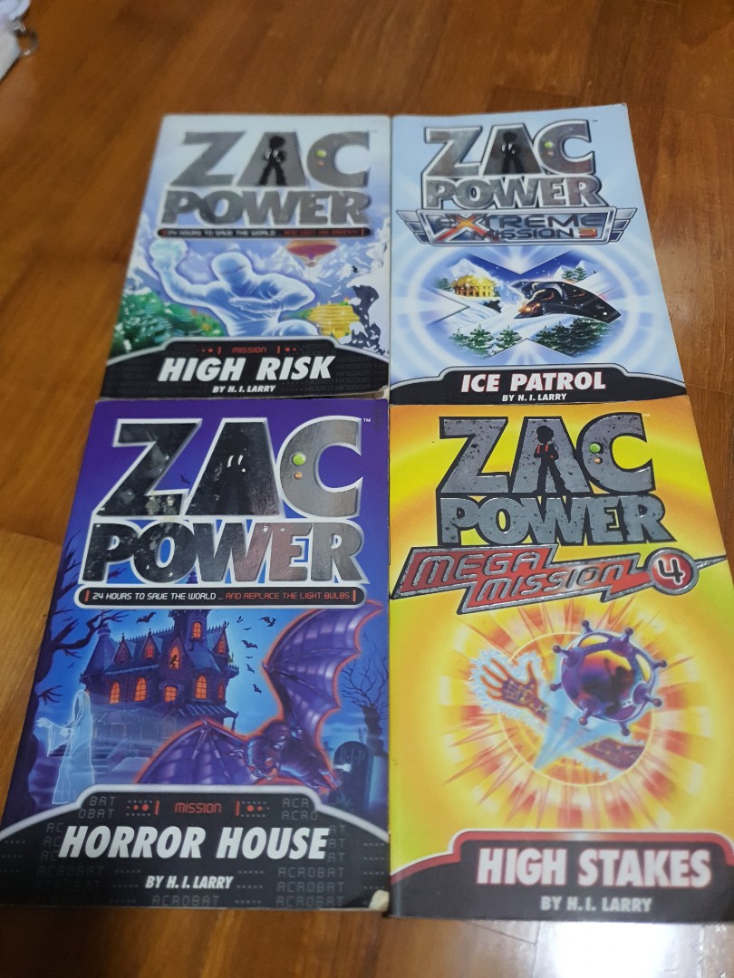 Zac Power books, Hobbies & Toys, Books & Magazines, Children's Books on ...