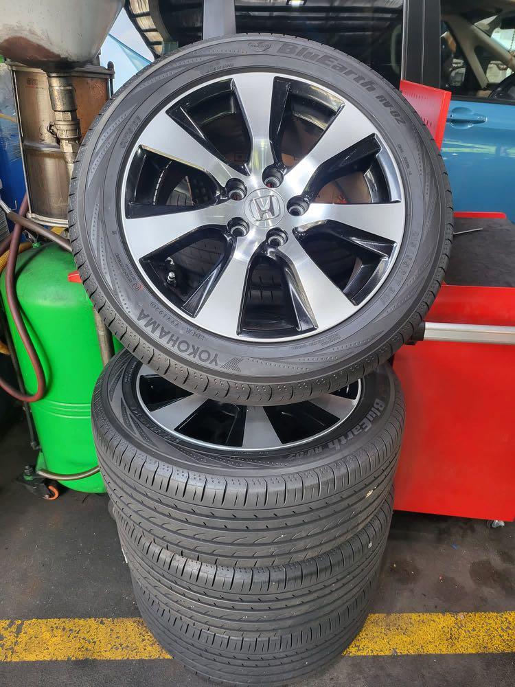 17 inch Rims by Enkei, Car Accessories, Tyres & Rims on Carousell