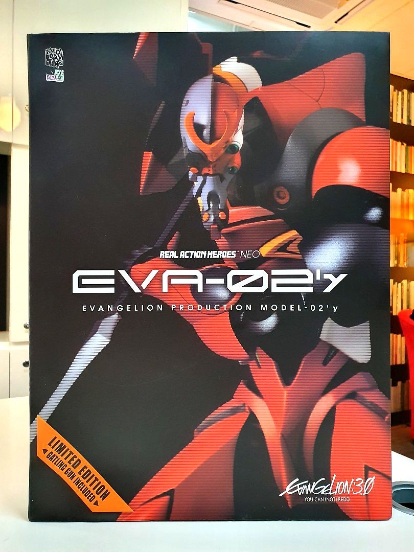 新世紀福音戰士 3.0 RAH EVA-02γ 明日香 2號機 γ 貳號機 1:6 限量版 二號機《劇場版:Q》MEDICOM TOY ...