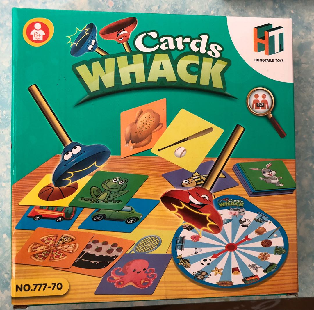 全新 Cards Whack, 興趣及遊戲, 玩具 & 遊戲類 - Carousell