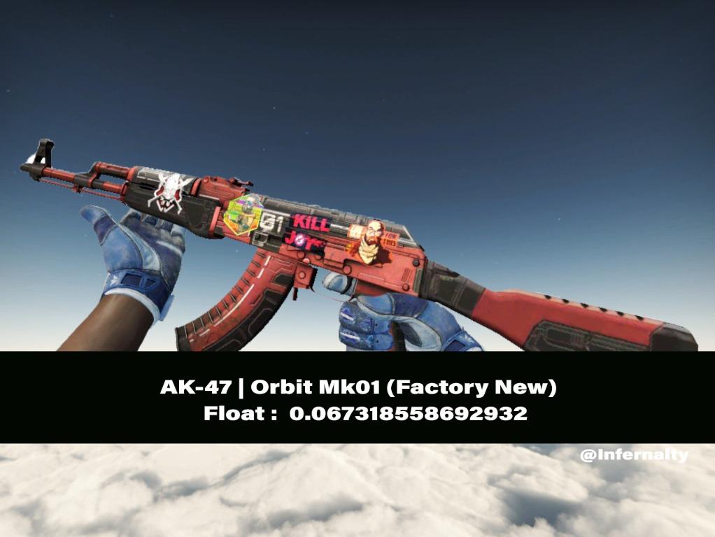 AK-47 Orbit Mk01 FN CSGO SKINS KNIVES, Video Gaming, Gaming Accessories ...