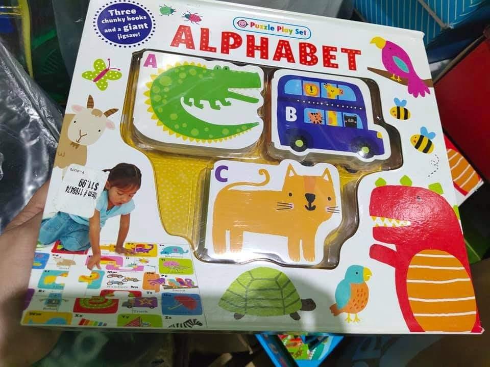 Alphabet Puzzle Set Big, Hobbies & Toys, Toys & Games on Carousell