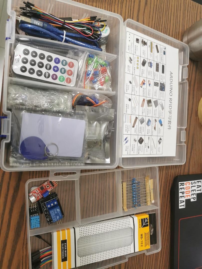 Arduino Kit Starter Pack, Computers & Tech, Parts & Accessories ...