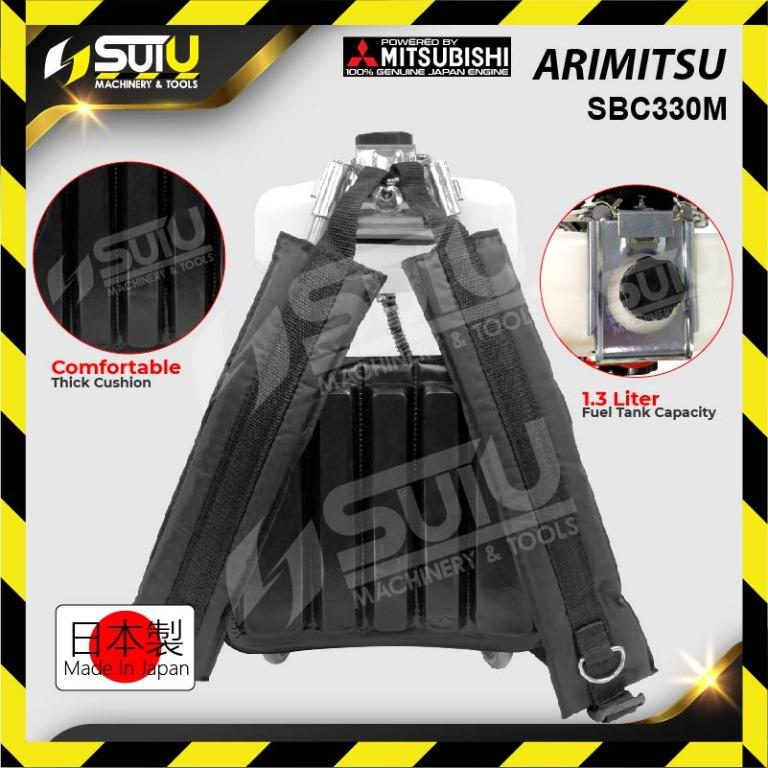 ARIMITSU SBC330M / MITSUBISHI TB33 1.7HP 33CC Heavy Duty 2-Stroke Engine Brush Cutter 7500RPM ...