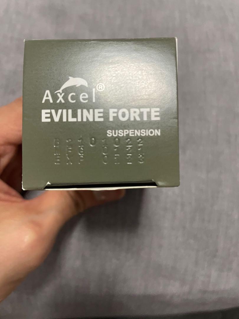 AXCEL EVILINE FORTE SUSPENSION 3X TRIPLE ACTION FORMULA 100ml ...