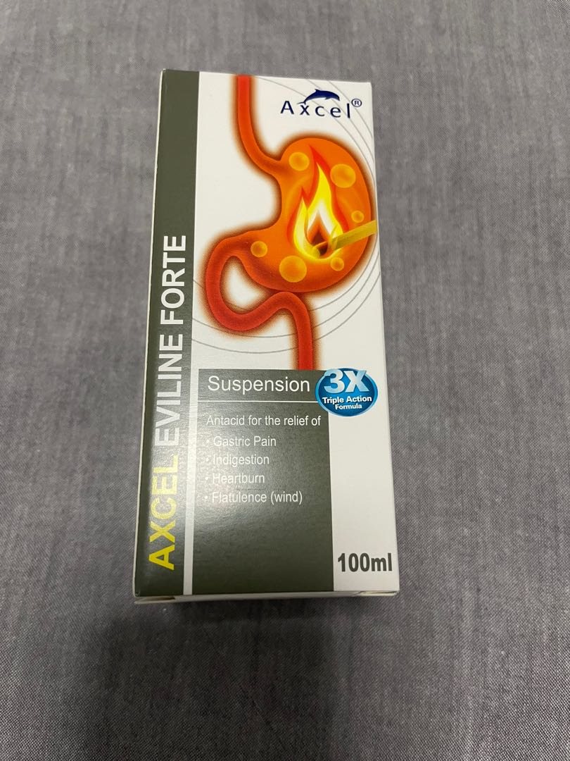 AXCEL EVILINE FORTE SUSPENSION 3X TRIPLE ACTION FORMULA 100ml ...