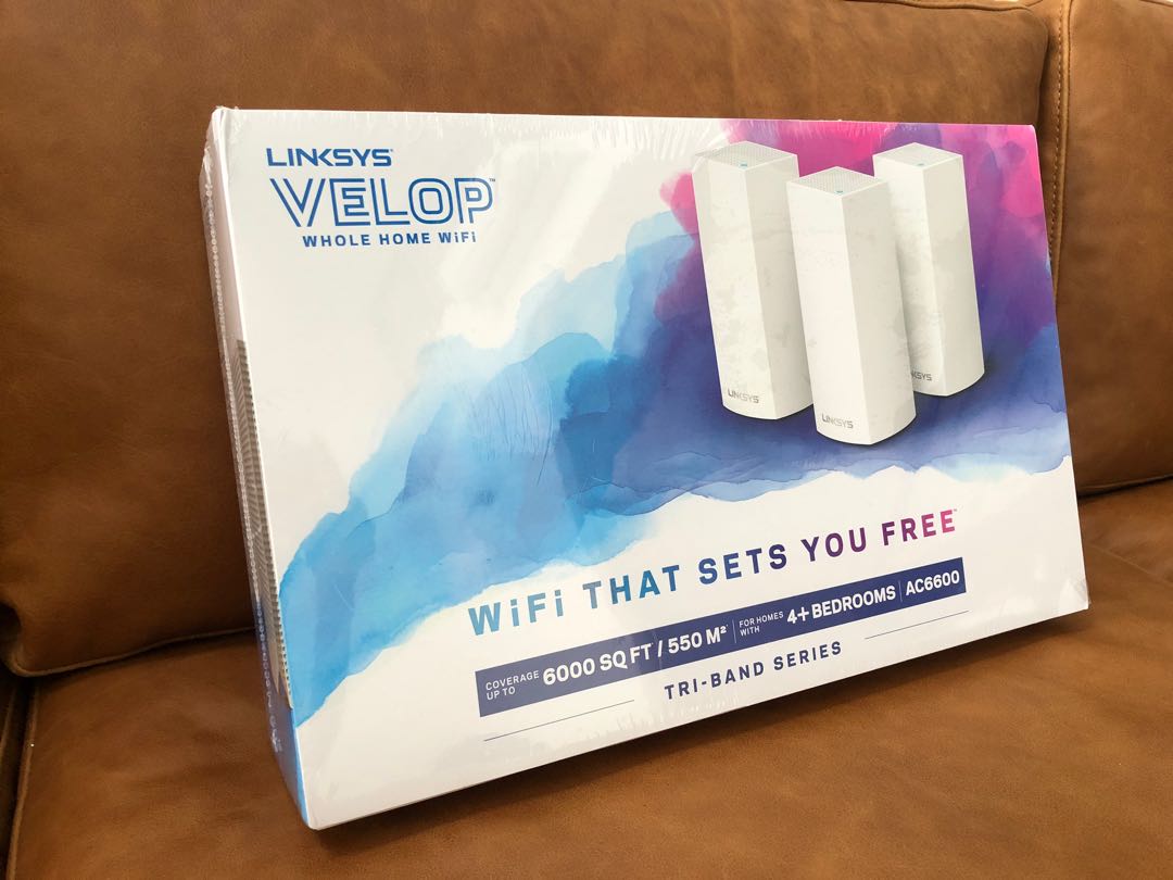 BNIB Linksys Velop WHW0303 AC6600 Tri-Band Mesh WiFi System (3-Pack), Computers & Tech, Parts ...