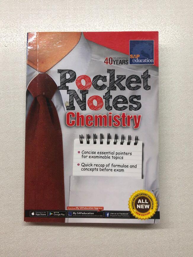Chemistry pocket notes, Hobbies & Toys, Books & Magazines, Assessment ...
