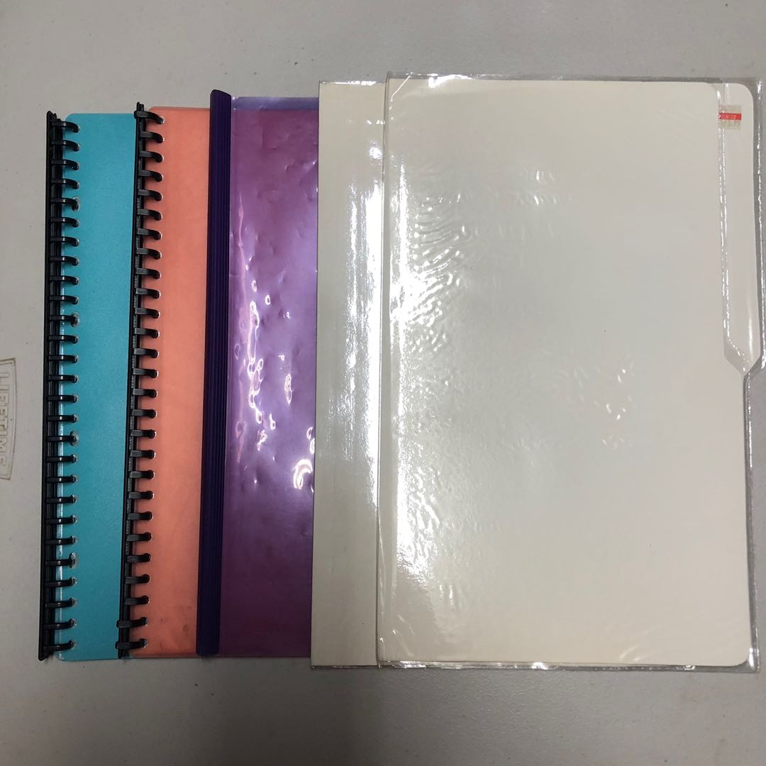 long clearbook, sliding folder, and folders office school supplies ...