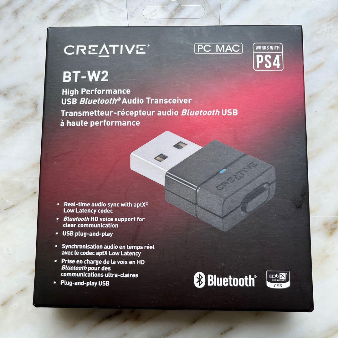 Creative BT-W2 USB Bluetooth audio transceiver, Audio, Other Audio ...
