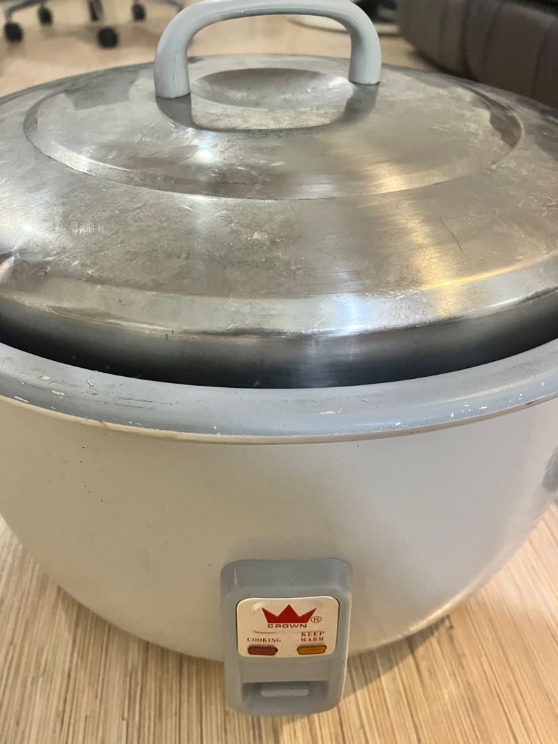 Crown Electric Rice Cooker 10L ER50A, TV & Home Appliances, Kitchen ...