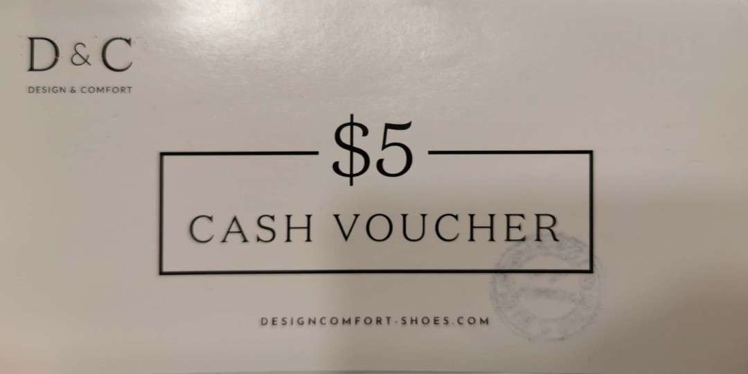 D&C $5 voucher (design & comfort), Tickets & Vouchers, Vouchers on ...