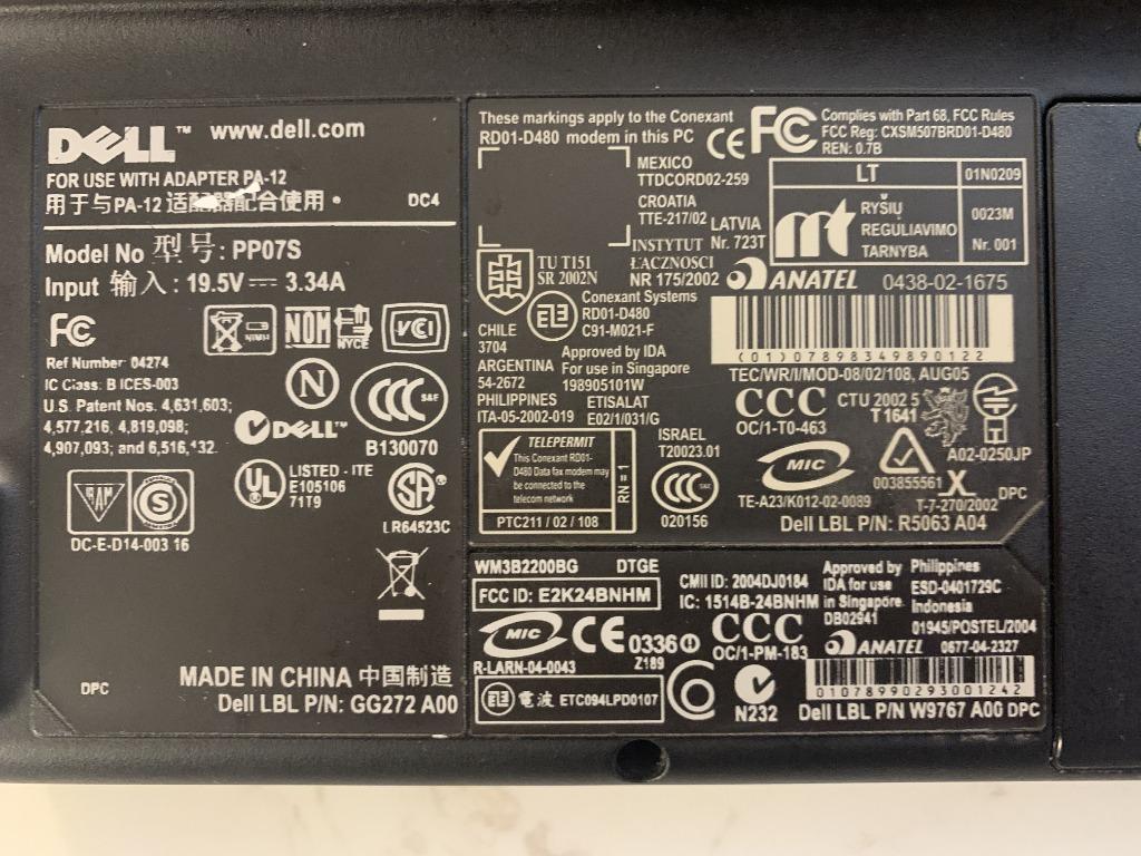 Dell Inspiron 710m Model: PP07S, 電腦＆科技, 手提電腦 - Carousell