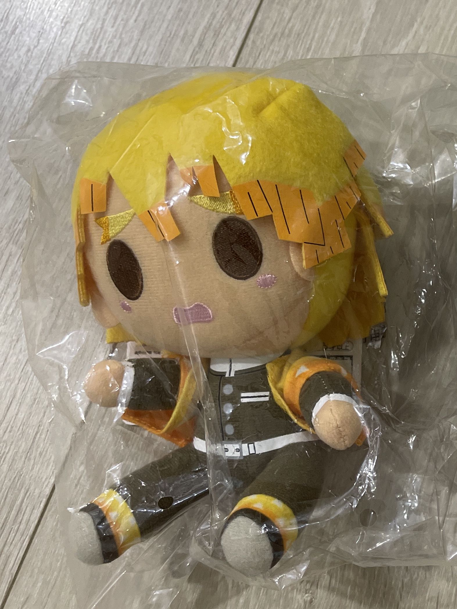 Demon Slayer Kuji Prize F Zenitsu Plush Plushie Soft toy Ichiban Kuji ...