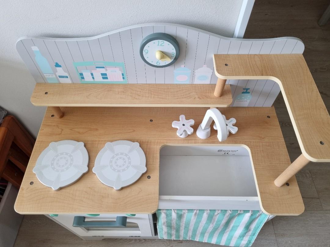 Elc wooden kitchen set, Babies & Kids, Baby Nursery & Kids Furniture ...
