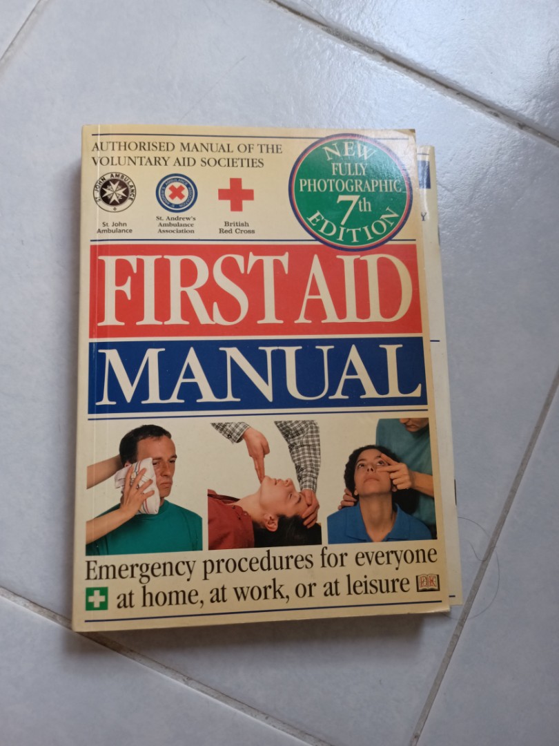 First aid book, Hobbies & Toys, Books & Magazines, Fiction & Non ...