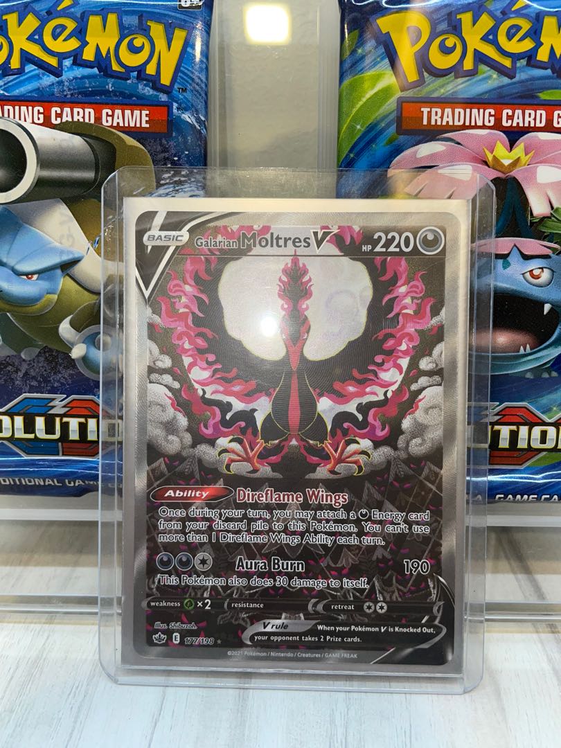 Galarian moltres V ,, ninetales base set , legendary collection pidgey ...