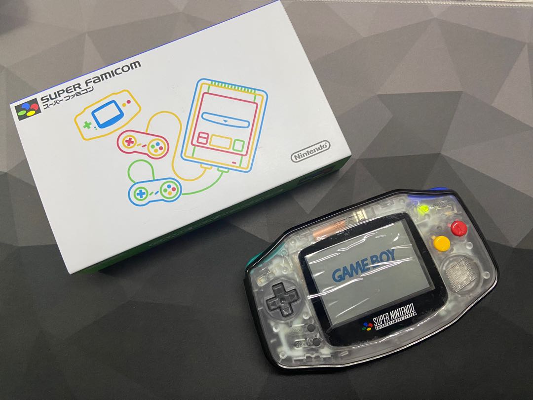 Gameboy Advance GBA (SFC Edition) (Regular AGB screen, w/ IPS ready ...