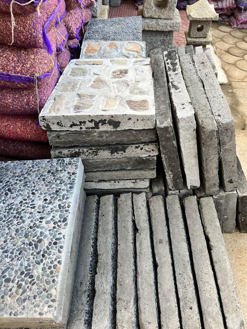 Garden stepping stones (wash-out), Furniture & Home Living, Gardening ...
