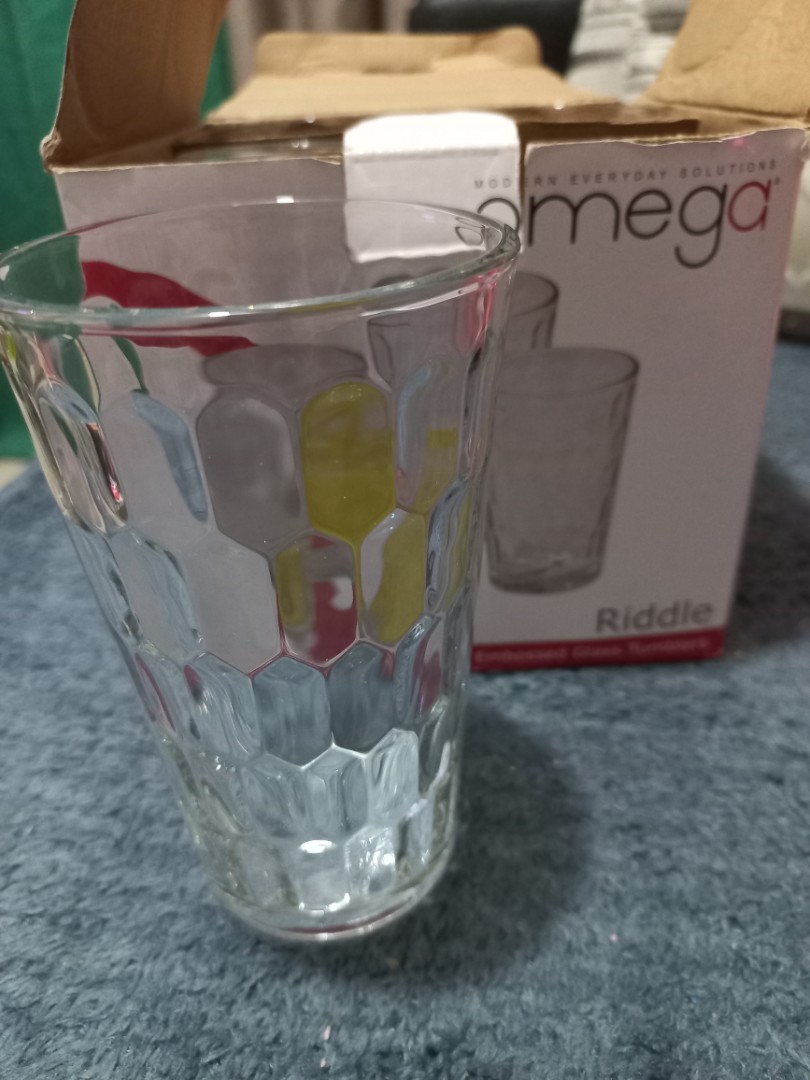 Glass Riddle (omega), Furniture & Home Living, Kitchenware & Tableware ...
