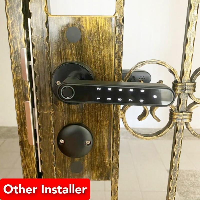 Global3 Unilock Smart Level Lock G3-1221 #Fingerprint #Password #Key # ...