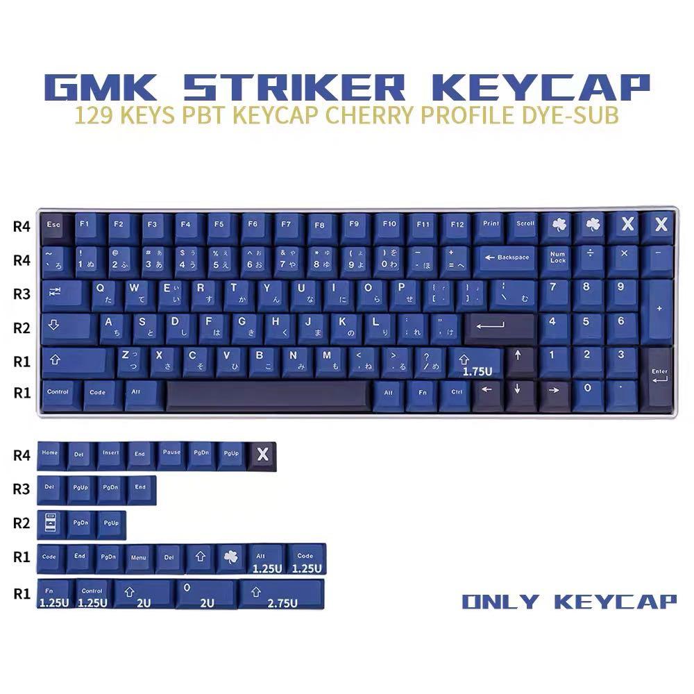 GMK Striker Keycaps, Computers & Tech, Parts & Accessories, Computer ...