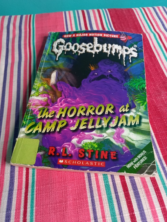 Goosebumps "The Horror at Camp Jellyjam", Hobbies & Toys, Books ...