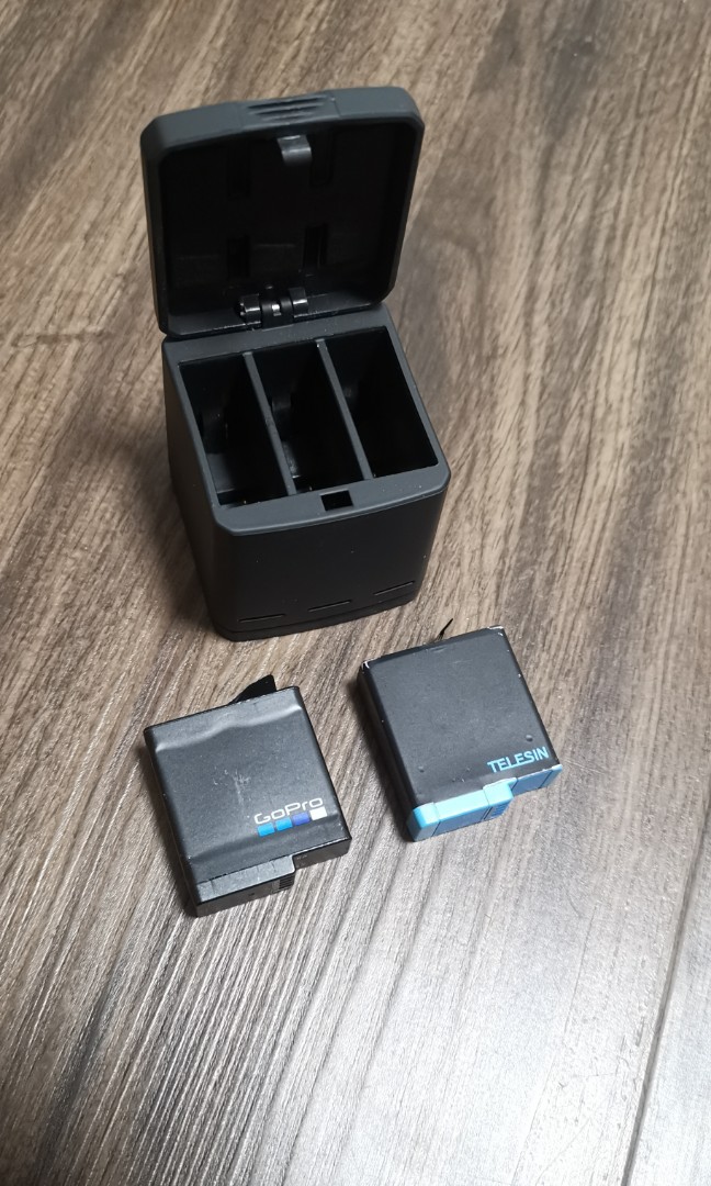 Gopro Box Charger Battery Storage, Photography, Cameras on Carousell
