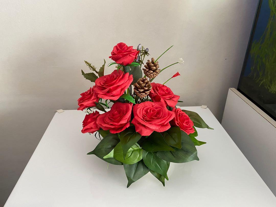 Grandma Flower Furniture And Home Living Home Decor Artificial Plants And Flowers On Carousell