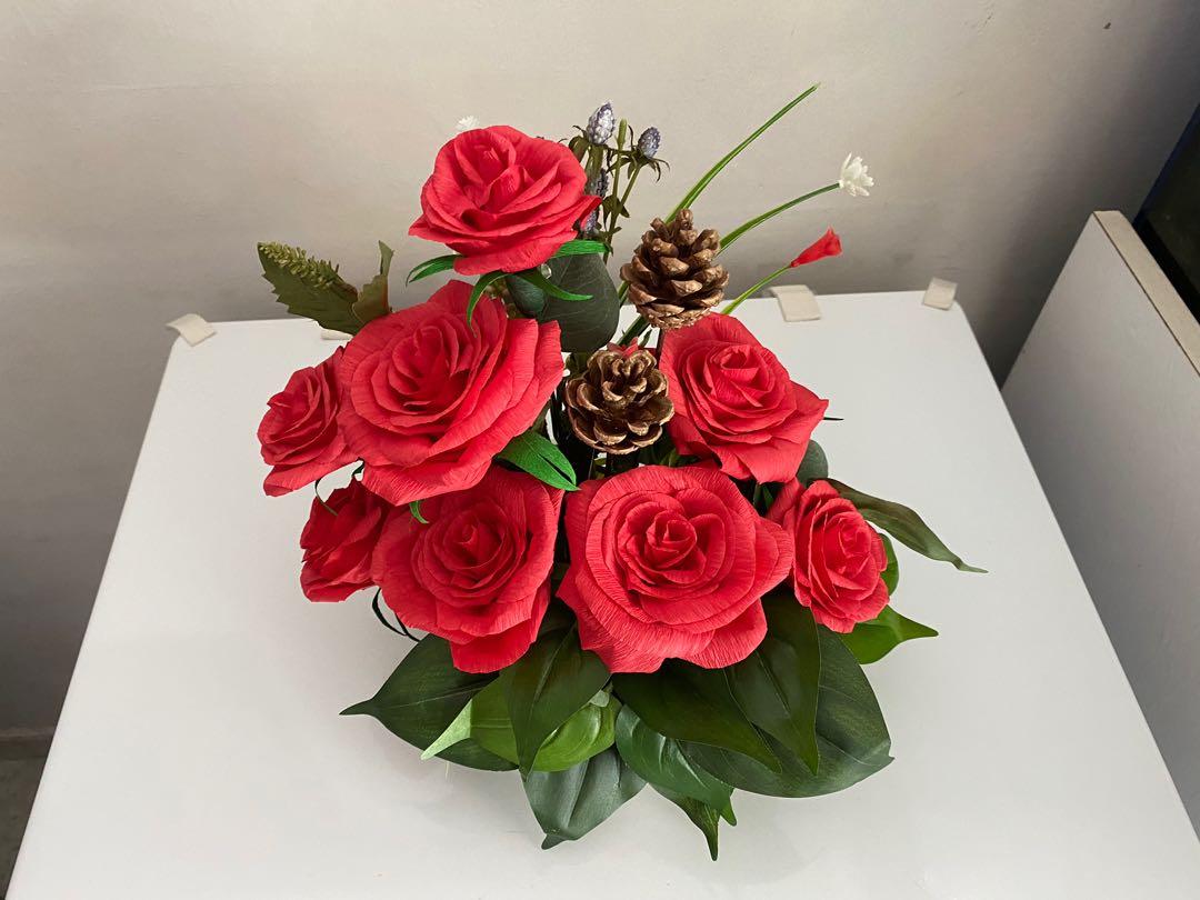 Grandma Flower Furniture And Home Living Home Decor Artificial Plants And Flowers On Carousell