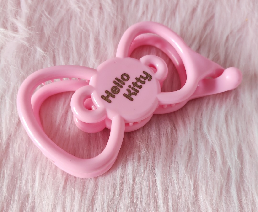 Hello kitty Bow Hair Clamp, Women's Fashion, Watches & Accessories ...