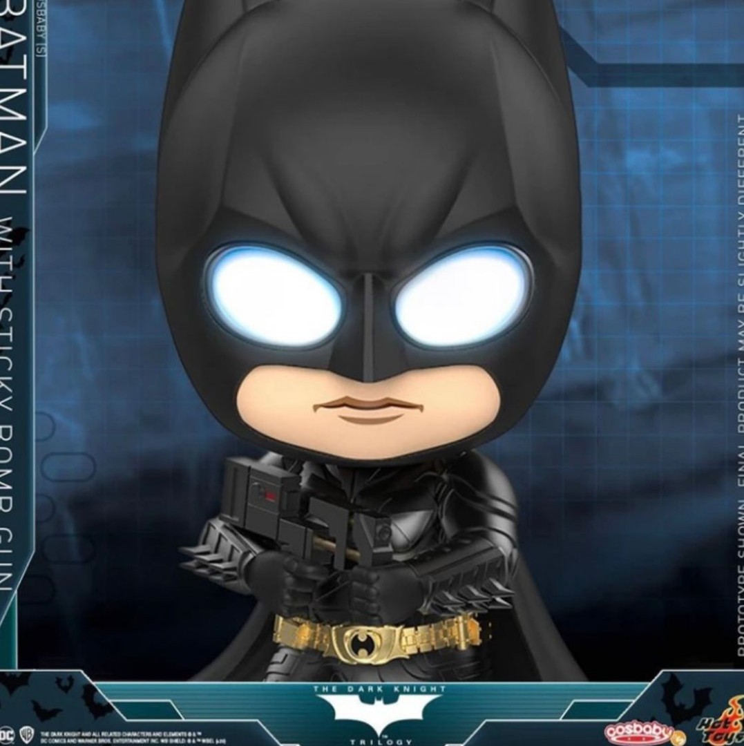 Hot Toys,COSB722 - THE DARK KNIGHT BATMAN AND STICKY BOMB GUN, Hobbies ...
