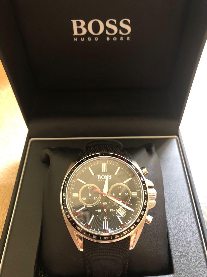 Hugo Boss Black Watch, Luxury, Watches on Carousell