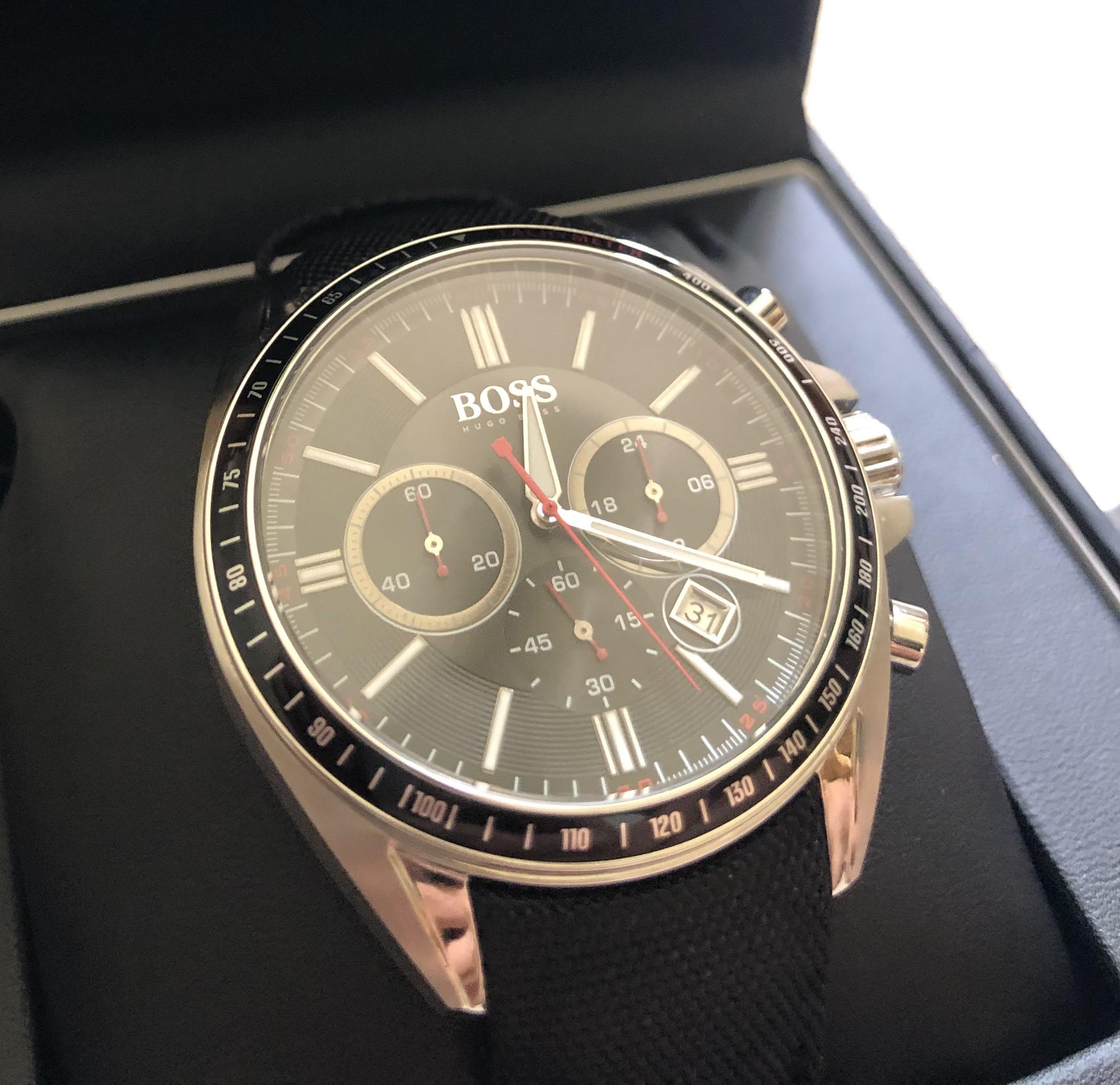 Hugo Boss Black Watch, Luxury, Watches on Carousell