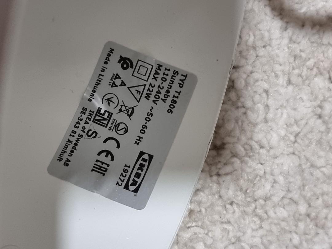 IKEA LIGHT SET REMOTE CONTROLLER DIMS LIGHT 3 COLOURS, Furniture & Home ...