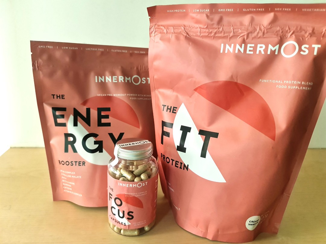 Protein powder, booster powder and focus capsules (full set by ...