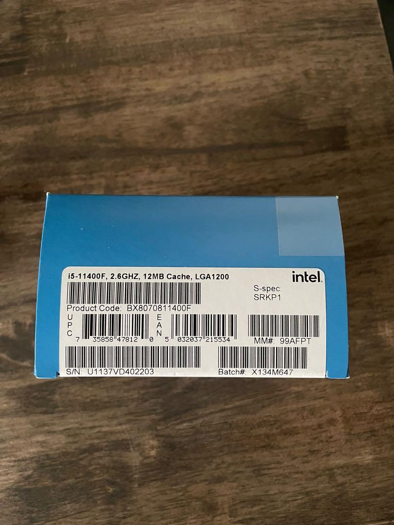 Intel Core i5 11400 CPU STOCK COOLER (BNIB - Seal Opened), Computers ...